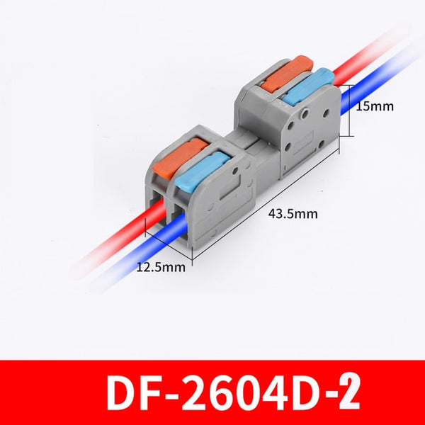 5PCS 32A Docking Mini Quick Wire Connector Universal Compact Electrica ...