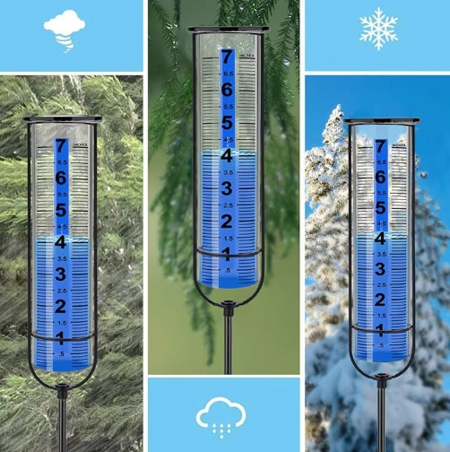 Rain Gauge Rain collector outdoor Garden simple rain watch Rain Water ...