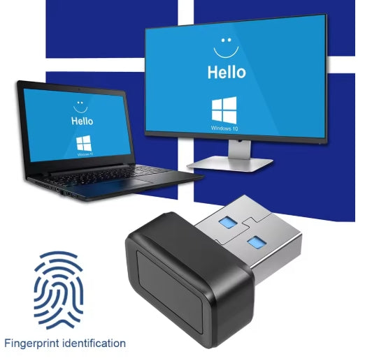USB/Type-C Fingerprint Key Reader Module For Windows 10 11 Hello Biome ...