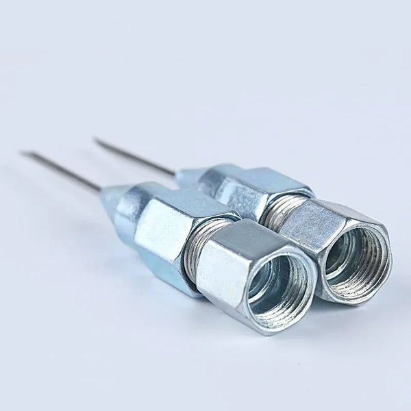 2Pcs Grease Gun Needle Tip Of The Mouth 1.2mm Grease Gun Injector Need ...
