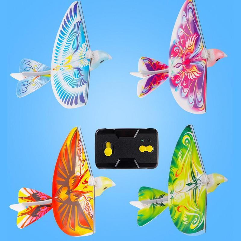 360 Degree Flying RC Bird Toy 2.4 GHz Remote Control E-Bird Flying Bir ...