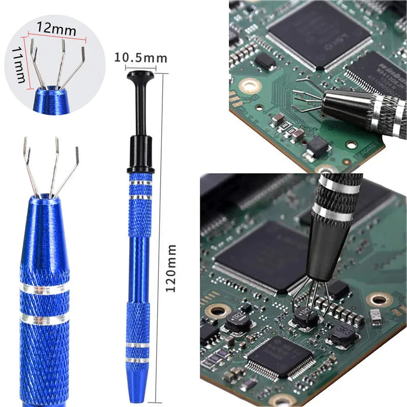 4-Claw Precision Parts IC Chip Extractor Remover Tool – dinoinbox