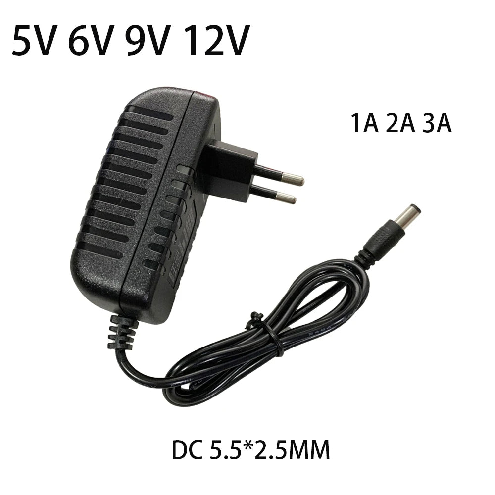 AC 110-240V DC 12V 15V 24V 1A 2A 3A 5A Universal Power Adapter Supply ...