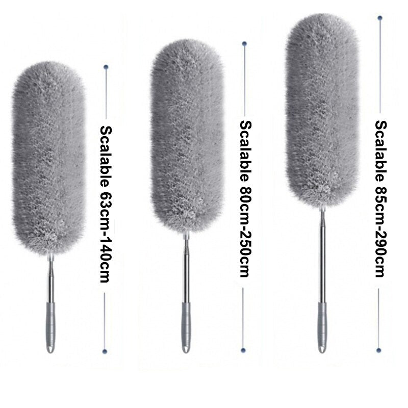 Extra Long Extendable Microfiber Duster Cleaner Brush Telescopic Ceili ...
