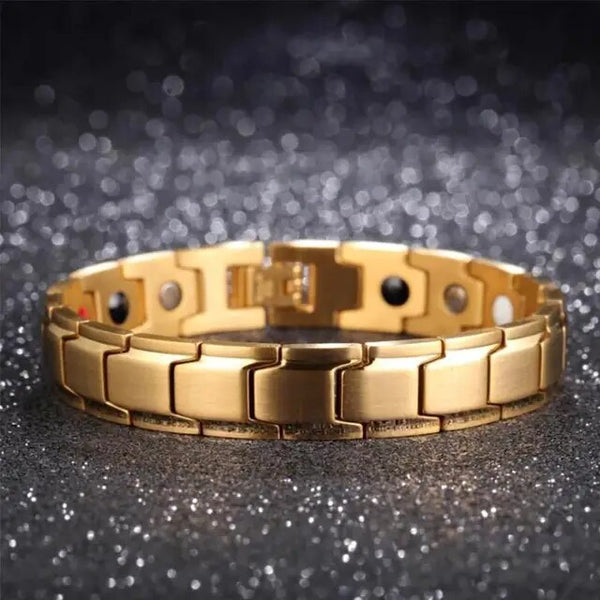 Titanium Energy Bracelet Magnetic Lymphatic Drainage Bracelet Therapeu ...