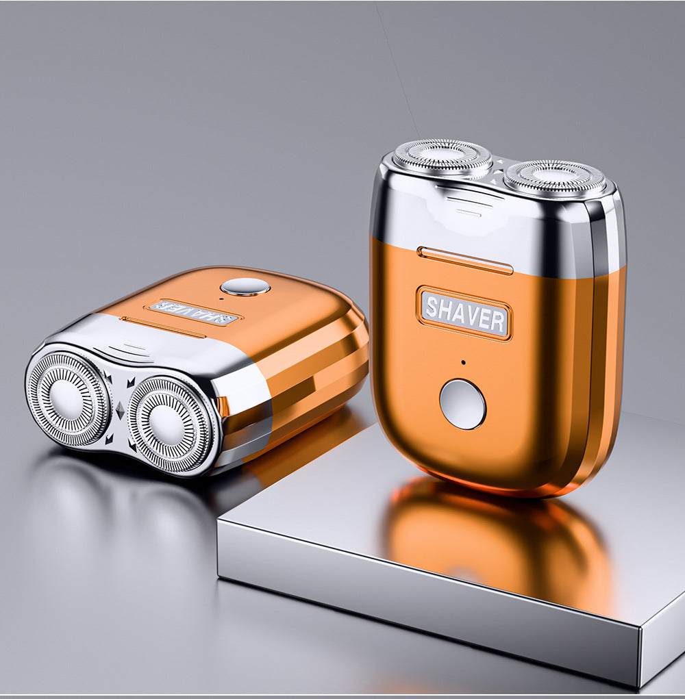 Mini Double Floating Magnetic Blade Head Smart Shaver Dual Blade Recha ...