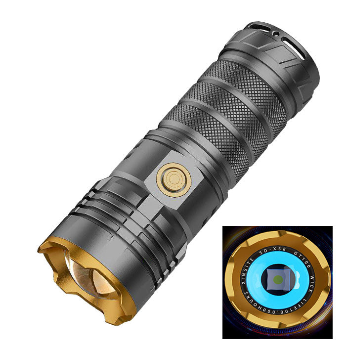 High Power 100000Lumens GT100 White Laser Light Tactical Torch Bulit-i ...