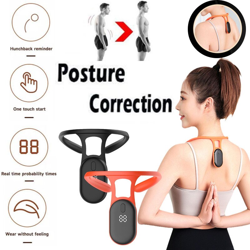 Smart Posture Correction Device Realtime Scientific Back Posture Train ...