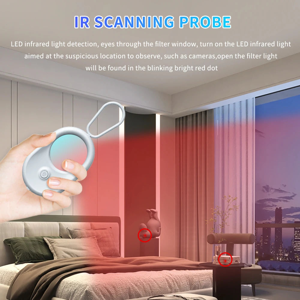 Portable T02 Mini Smart Infrared Detector Anti-Snooping Detector High ...