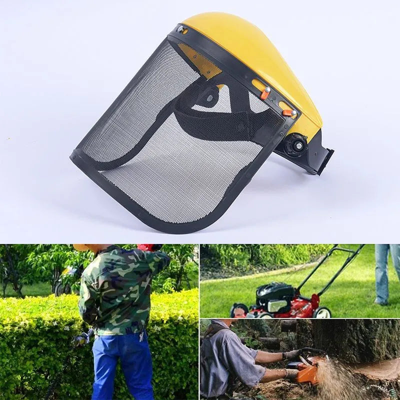 Gardening Protective Face Shield Cutting Gardening Protection Mesh Fac ...