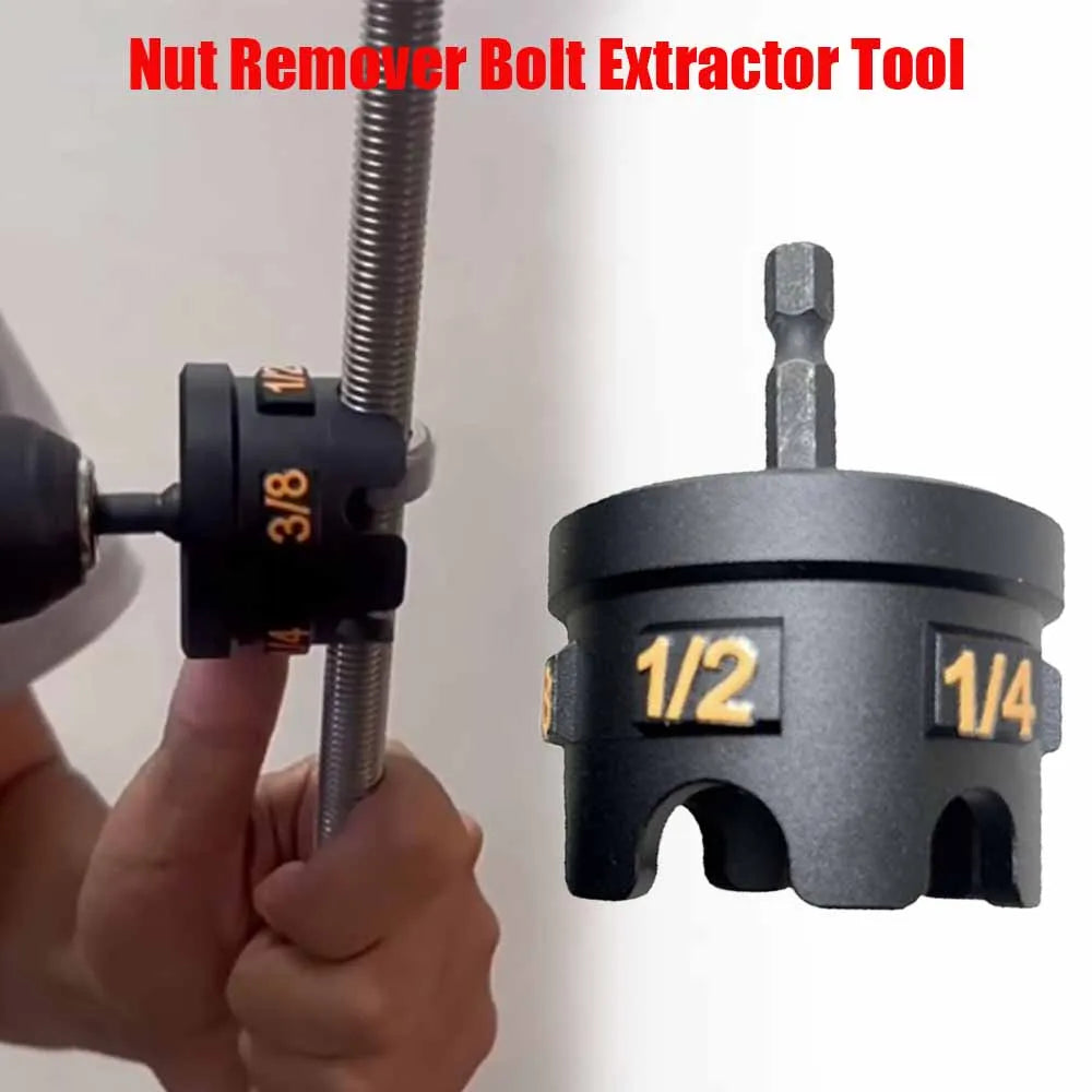 Metal Nut Zipper Drill Attachment for Fast Nut and Bolt Removal, Nut R ...