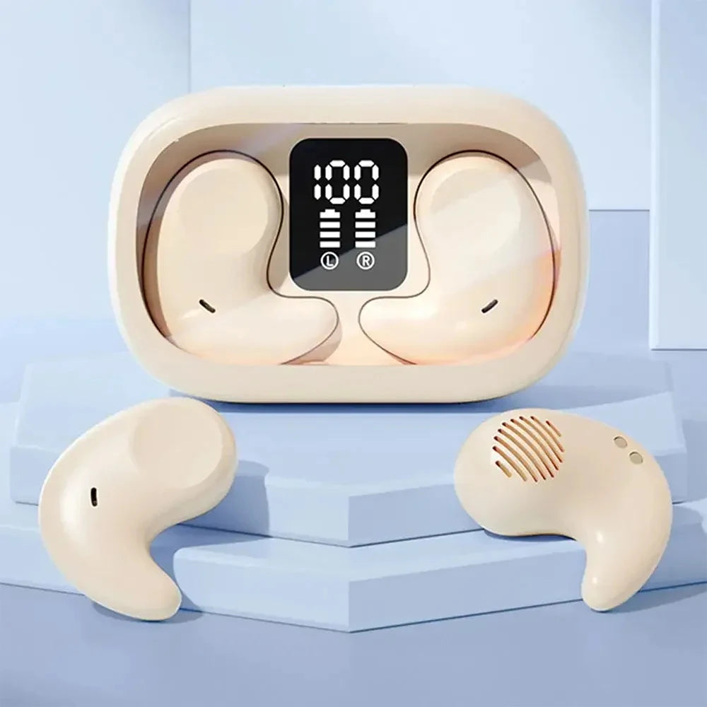 Invisible Sleep Earphone Wireless Bluetooth Headset In-Ear Earbuds IPX ...