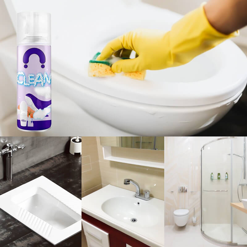450ml Powerful and Effective Toilet Cleaner Toilet Refreshing Bubble C ...