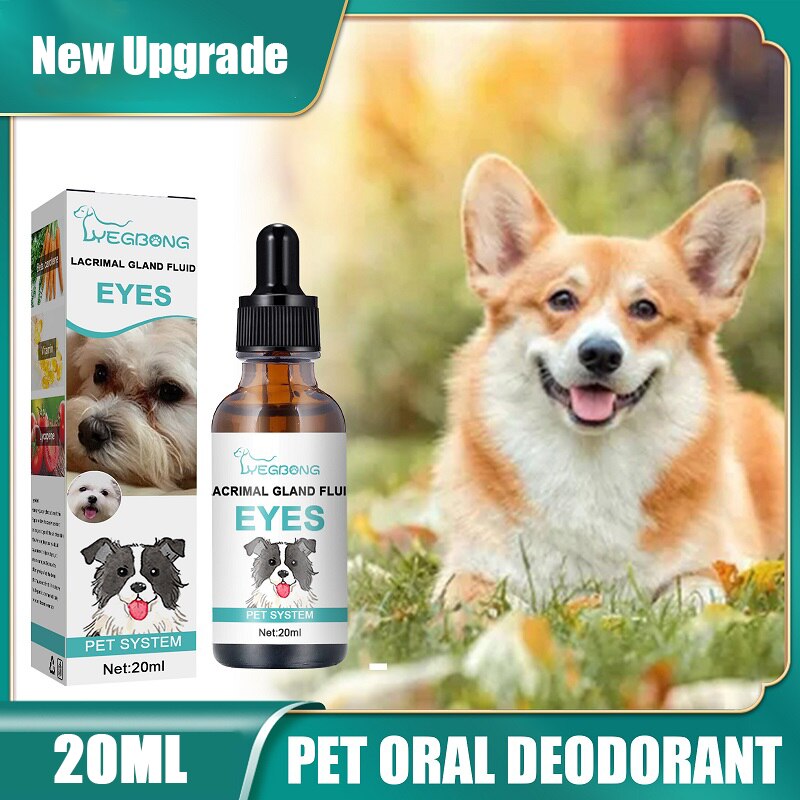 Tear Stain Remover For Dogs Wash Pet Eyedroppings Eye Gum Cleaner Lacr ...