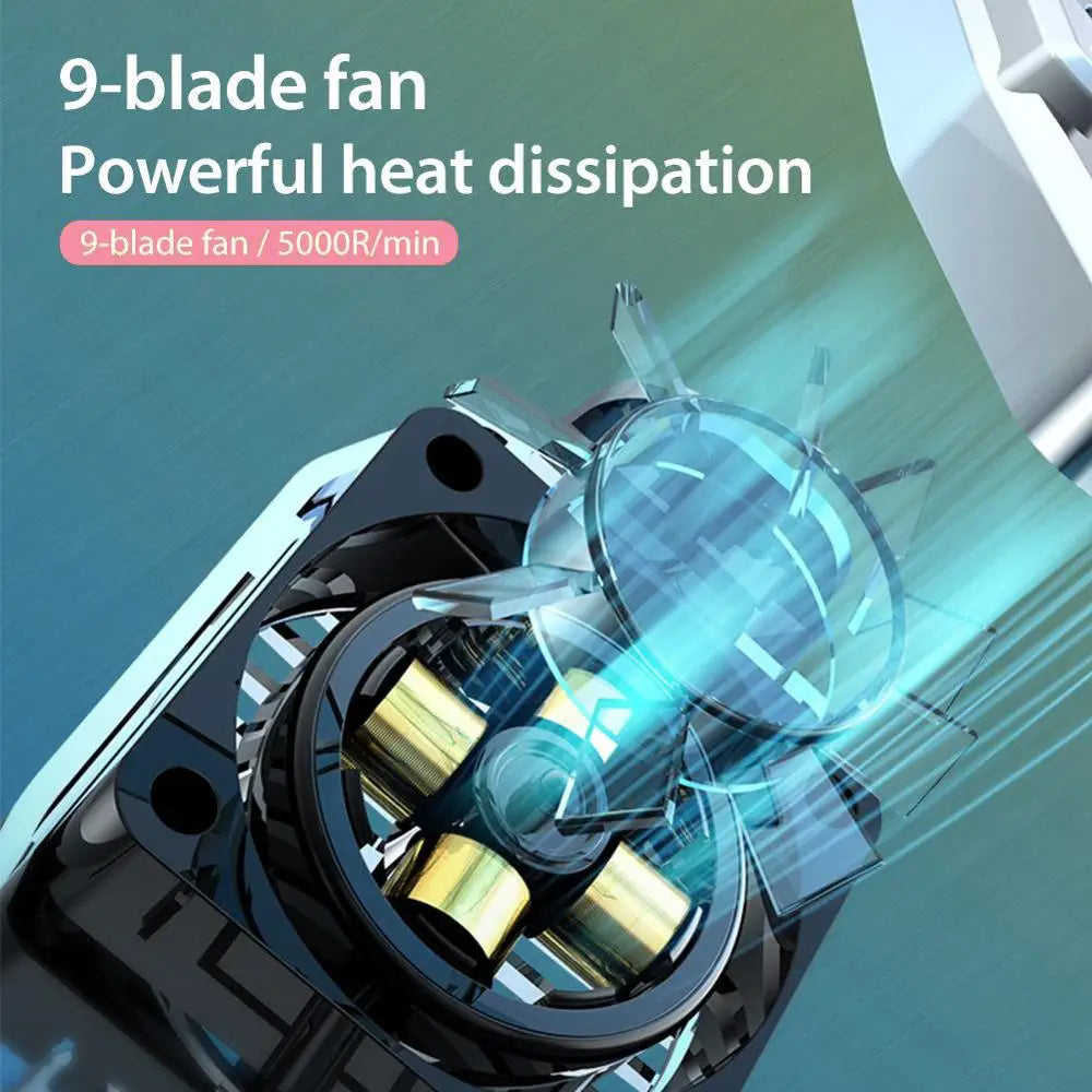 H15 Portable Cooling Fan Game Mobile Phone Cooler USB Powered Cell Pho ...