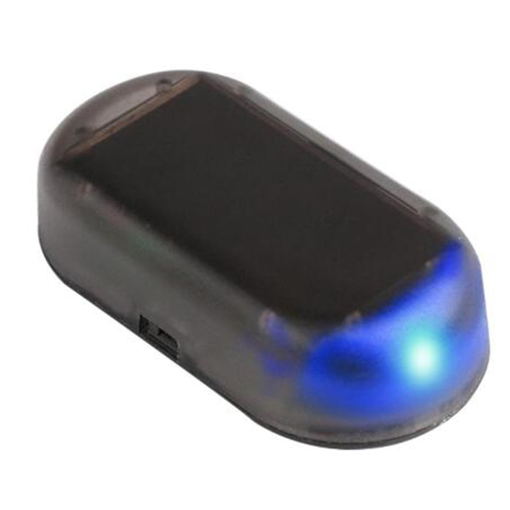 Solar power Anti-theft Car Flashing LED Fake Alarm – dinoinbox