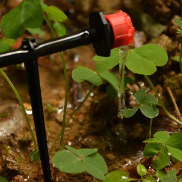 10 Meters Hose 10pcs Adjustable Dripper DIY Micro Drip Irrigation Syst ...