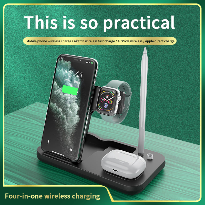 4 in 1 Wireless Charger Induction Charger Stand – dinoinbox