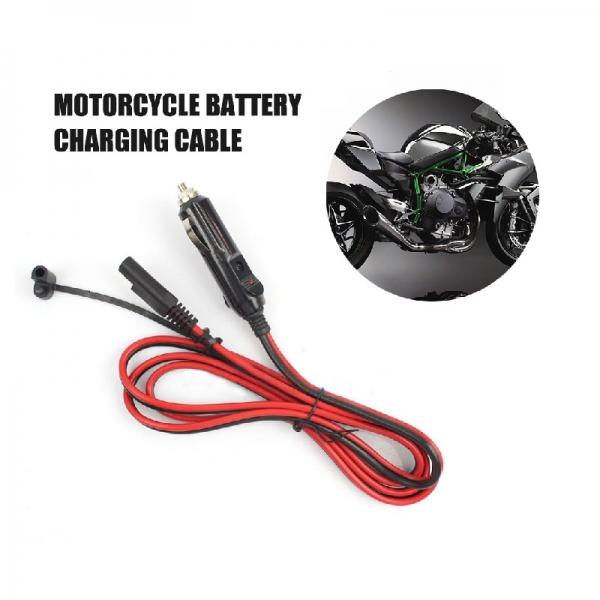 2 Pcs SAE Charge Cable Battery Charger Quick Disconnect Plug to 12V Ri ...