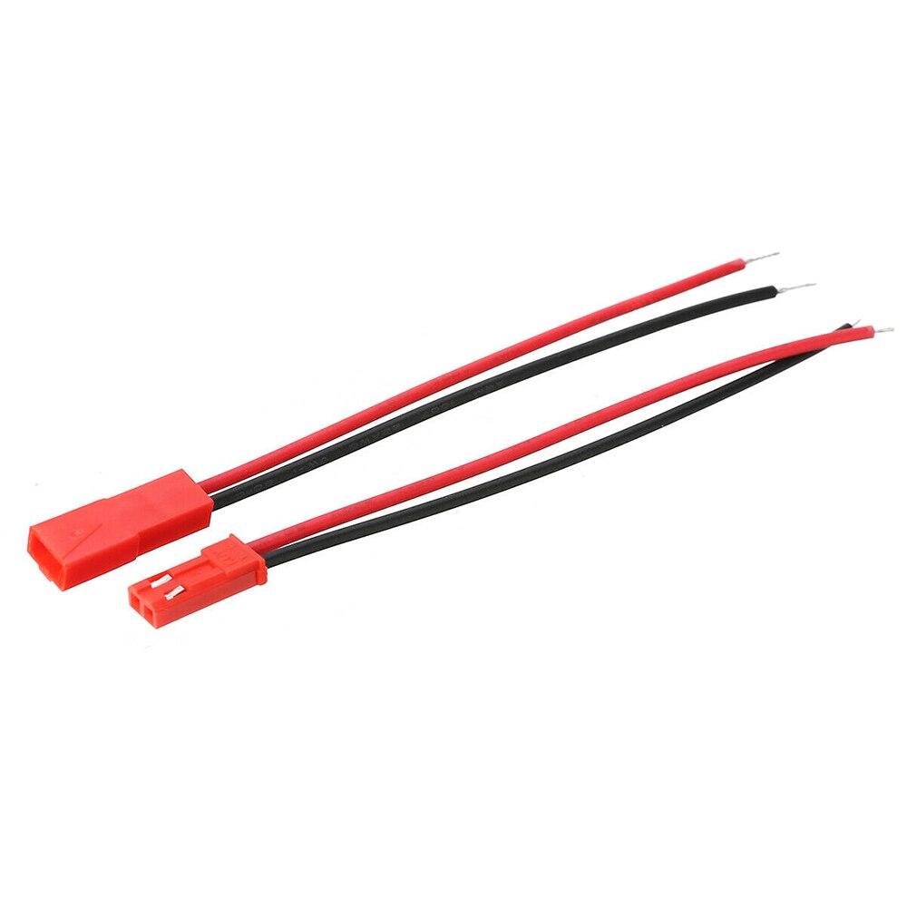 200pcs JST Terminal Line 2Pin Connector Male/Female Plug Cable 10cm Wi ...