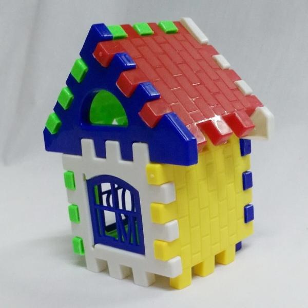 24pcs Baby Bricks House Building Blocks Construction Toy Kids Brain Ga ...