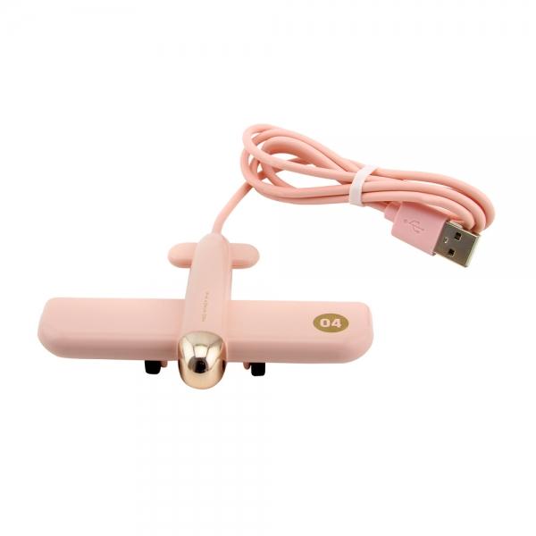 4 Ports USB 2.0 Hub Airplane Shaped USB Data Transfer Splitter Extende ...