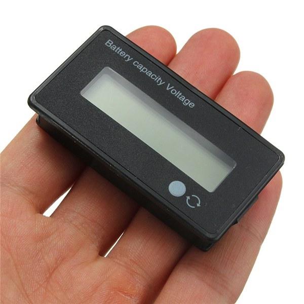 48V LCD Acid Lead Battery Capacity Indicator Digital Voltmeter – usadino