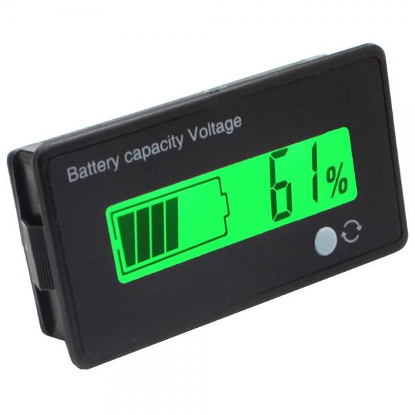 48V LCD Acid Lead Battery Capacity Indicator Digital Voltmeter – usadino