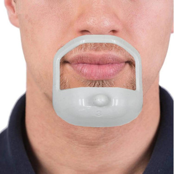 5pcs Men Mustache Shaper Having Template Shaper Men Goatee Beard Guide ...