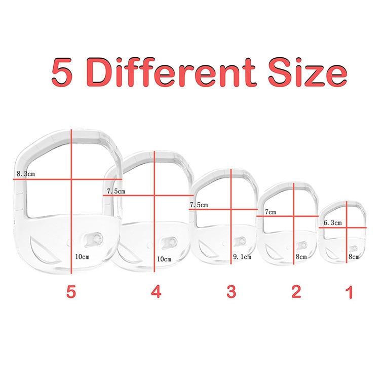 5pcs Men Mustache Shaper Having Template Shaper Men Goatee Beard Guide – usadino