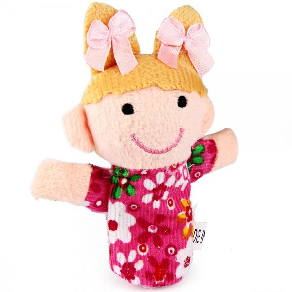 6pcs Family Educational Cute Plush Finger Puppets Toys – usadino