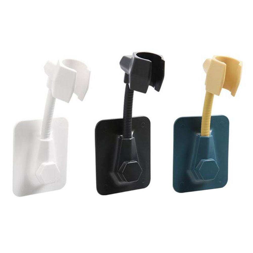 Adjustable Wall Mounted Bathroom Shower Head Base Holder Stand Rotati ...
