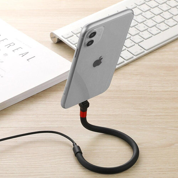1.2m Fast Charging Universal Mobile Phone Holder Data Cable Multifunc ...
