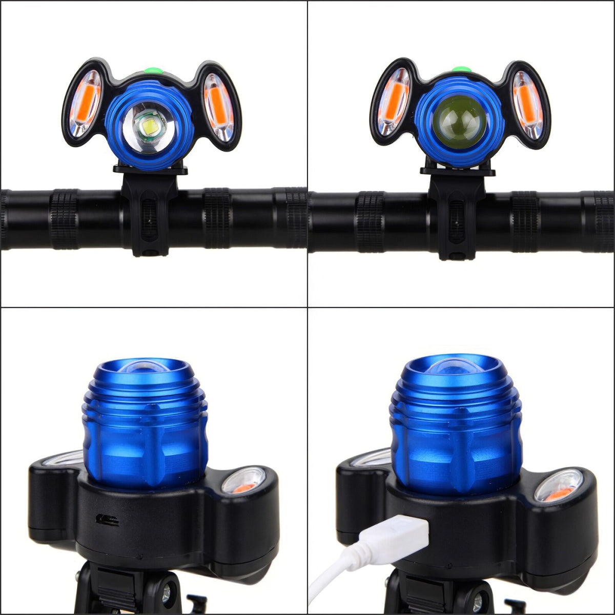 Bicycle Headlamp Adjustable Hawkeye Gathering Light Front Light With ...