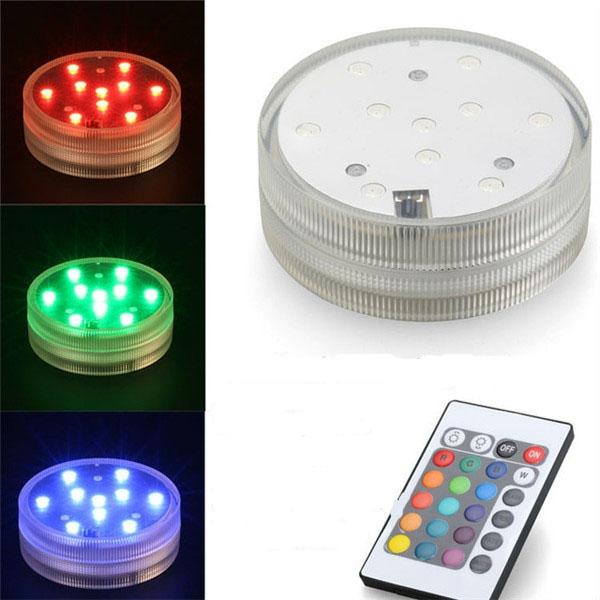 Colorful LED Lighting Effect Waterproof Infrared Remote Control Submer ...