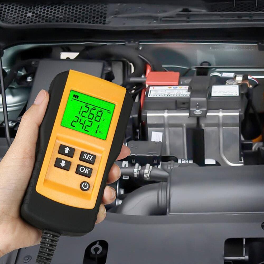 Digital 12V Car Battery Tester Vehicle Car LCD Battery Test Analyzer ...