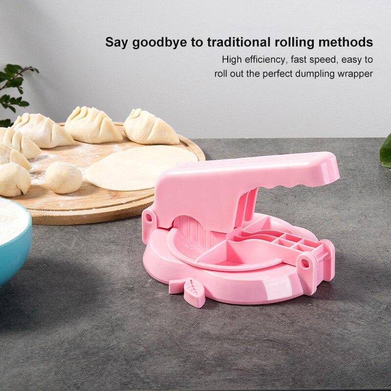 Press-on Dumpling Wrapper Maker – dinoinbox