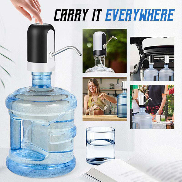 Electric Automatic Water Dispenser Water Pump Rechargable Universal Ba ...
