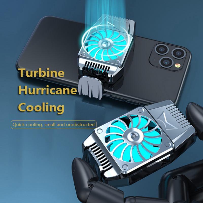 H15 Portable Cooling Fan Game Mobile Phone Cooler USB Powered Cell Pho ...