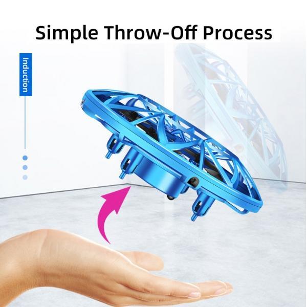 Hand-Controlled Infrared Induction UFO Mini Drone Ball Flying Aircraft ...