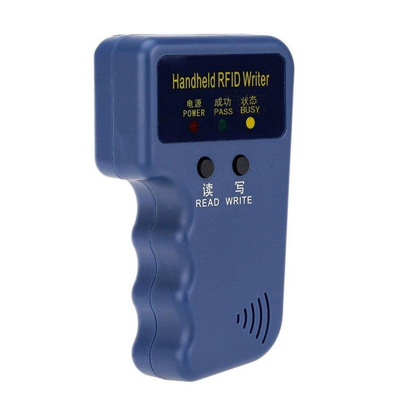 Handheld ID Card 125KHz EM4100 RFID Copier Writer Duplicator Program ...
