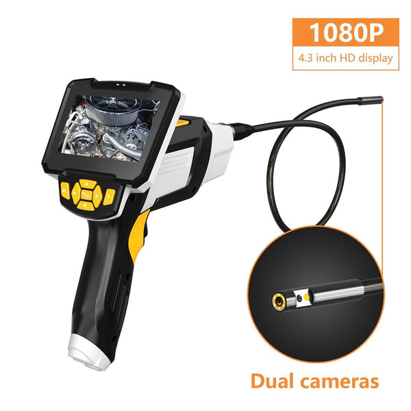1M/5M/10M Industrial Pipe Endoscope 4.3inch HD Color LCD Display ...