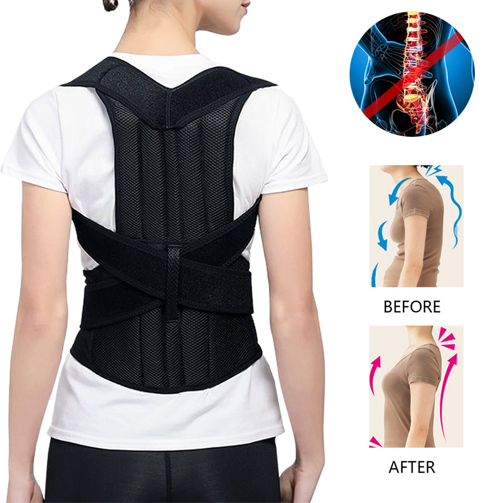 Fiber Strip Correction Back Kyphosis Correction Belt For Men And Women ...