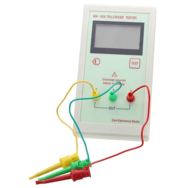 MK-328 Transistor Tester Capacitor ESR Inductance Resistor Meter LCR N ...