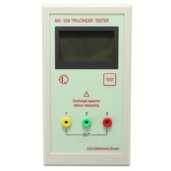 MK-328 Transistor Tester Capacitor ESR Inductance Resistor Meter LCR N ...