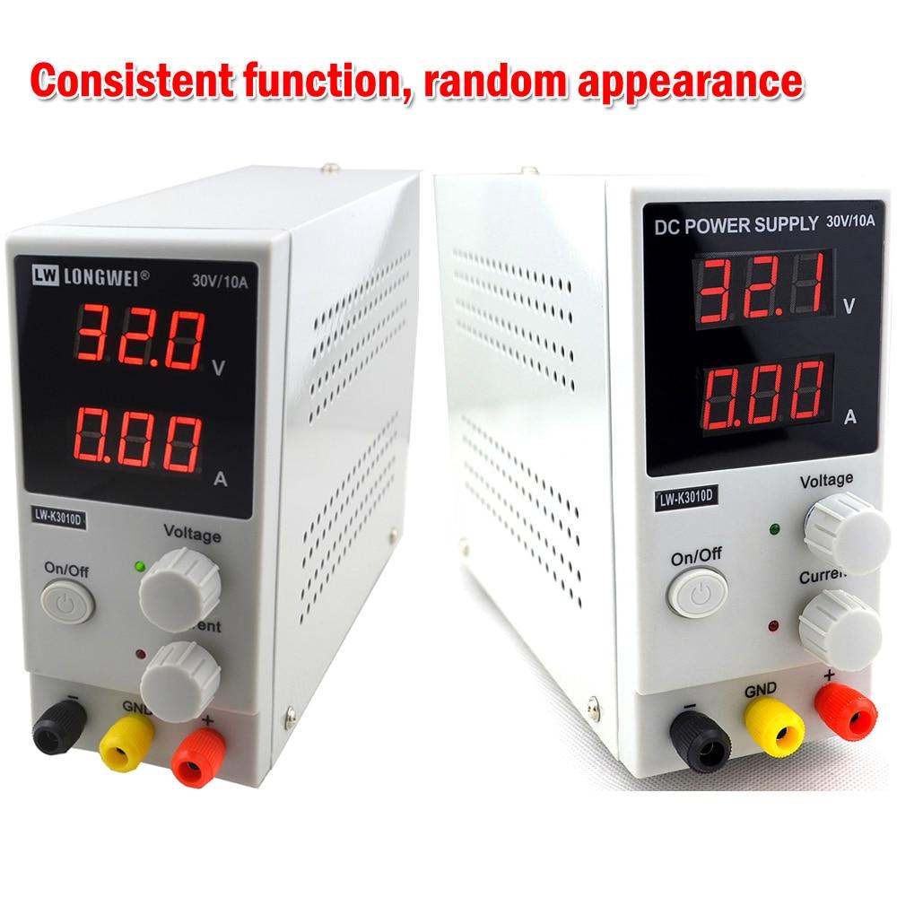 Mini Adjustable Digital DC power supply 30V 10A Laboratory Switching ...