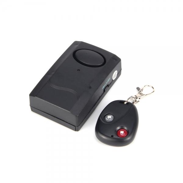Security Remote Control Vibration Alarm Windows and Doors Siren Vibrat ...