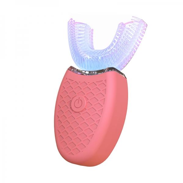 U Shape Electric Automatic Toothbrush IPX7 Waterproof 360° Sonic Deep ...