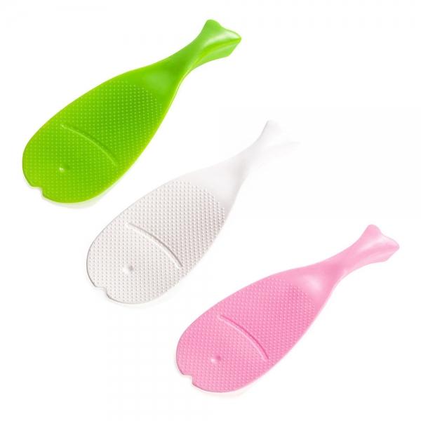 Plastic Standing Fish Rice Scoop Ladle Paddle Nonstick Kitchen Tool Ra ...
