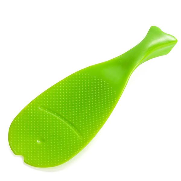 Plastic Standing Fish Rice Scoop Ladle Paddle Nonstick Kitchen Tool Ra ...